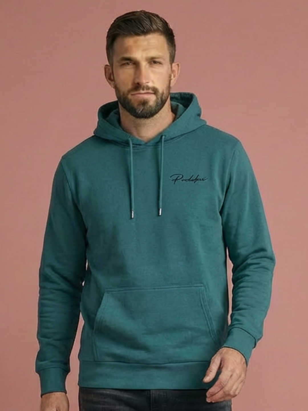 River Island Man Hoodie Sea Green – Malabis Rasha
